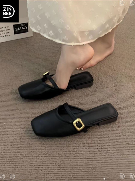 Лоферы Женский ZinBee черный, размер 39, 40 На любой сезон Без застёжки Китай купить c доставкой ...