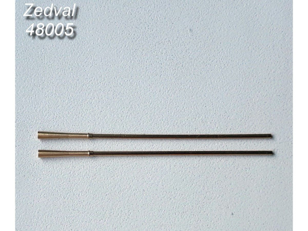 48005 Zedval 1/48 30 мм ствол пушки ГШ-30 (в комплекте 2 ствола) купить ...