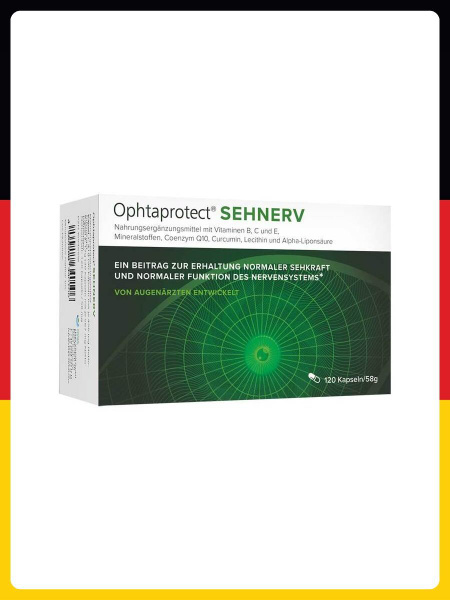 Пищевая добавка Ophtaprotect optic nerve capsules, 120 capsules купить ...