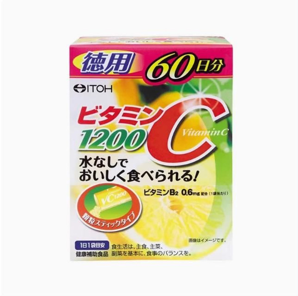 ITOH Витамин C 1200mg саше 2г на 60 дней купить на OZON по низкой цене ...