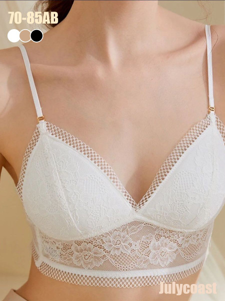 Бюстгальтер Женский мягкая чашка без каркаса, с модифицируемыми лямками, размер 70A, 70B белый ...