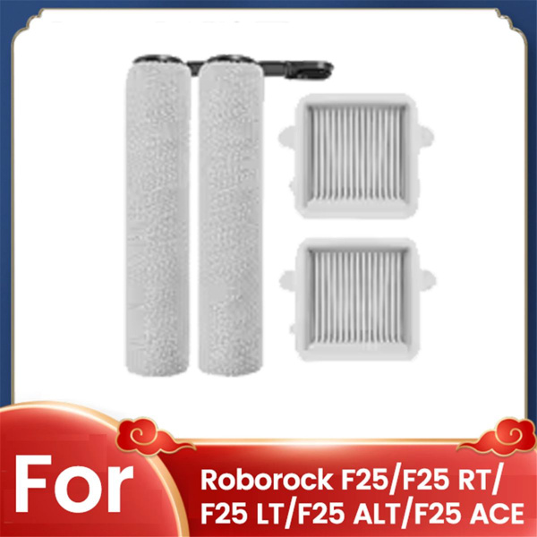 Комплект из 4 щеток и фильтров для пылесосов для влажной и сухой уборки Roborock F25/F25 RT/F25 ...