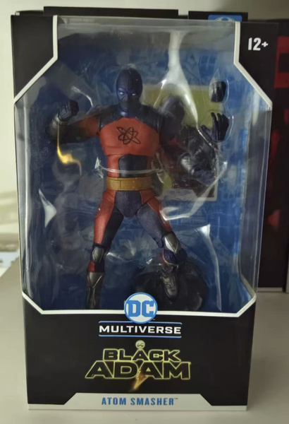 фигурки игрушки Mcfarlane Toys 7-дюймовая подвижная кукла Black Adam в киноверсии atomic man ...