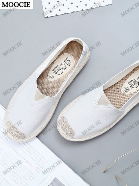 Мокасины Женский MOOCIE белый, размер 37 Лето купить c доставкой на OZON по низкой цене (2349994812)