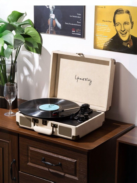 Проигрыватель виниловых пластинок Years Stay Vinyl Record Player In ...