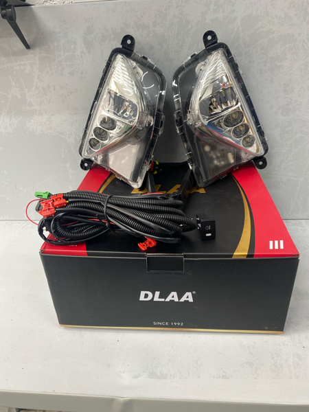 DLAA Фары противотуманные, Светодиодная, 2 шт., арт. Toyota Prius 4 ...