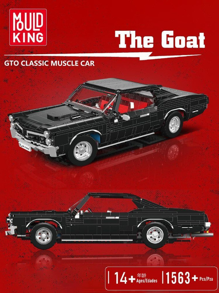 Конструктор Mould King 10199: Pontiac GTO The Goat, Американский ...