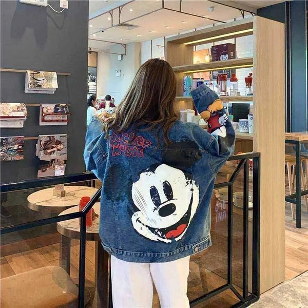 Куртка джинсовая Женский SYJYW Пряжки темно-синий джинсовый лацканы Деним, размер 44 Длинный ...