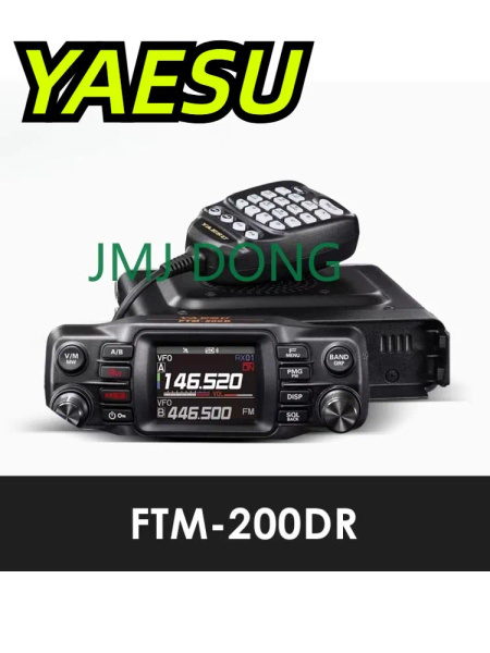 Двухсегментное цифровое автомобильное радио Yaesu FTM-200DR 200D UV ...