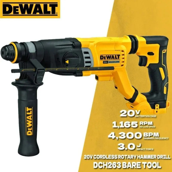 Инструменты DEWALT DCH263 Молоток BareTool 20V MAX SDS PLUS D Рукоятка ...