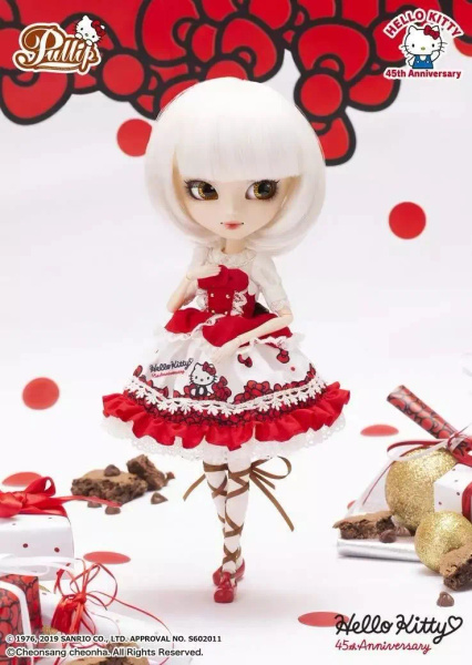 Кукла Пуллип Pullip Hello Kitty 45th Anniversary купить на OZON по ...
