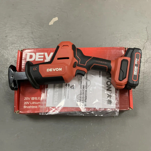 DEVON 5830 Литиевый аккумулятор Бесщеточная возвратно - поступательная ...