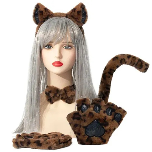 (1 комплект) перчатки с кошачьими когтями для косплея Comic-con Cat ...