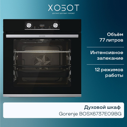 16 отзыв на Духовой шкаф Gorenje BOSX6737E09BG, 77 л от покупателей OZON
