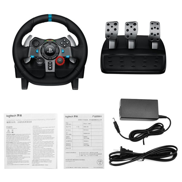 Игровые колеса и педали Logitech G G29 Driver Force-подходят для PS5 ...