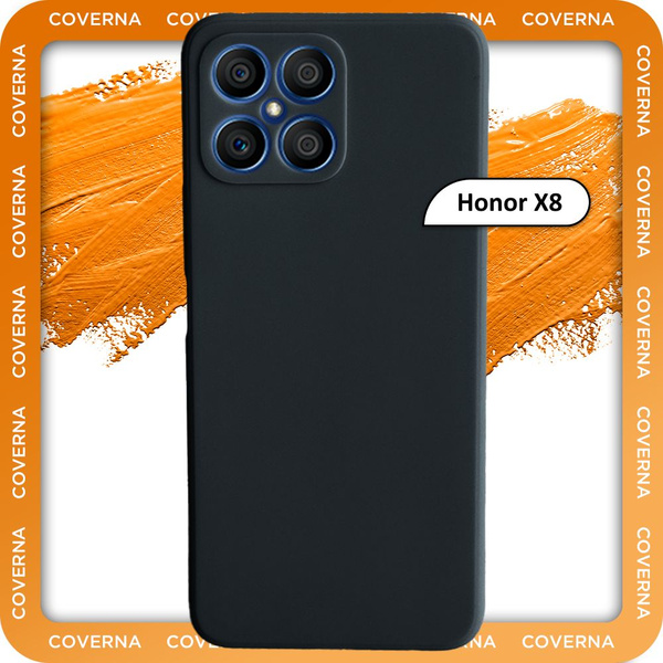 Чехол на Huawei Honor X8 / для Хонор Х8, накладка с однотонной матовой ...
