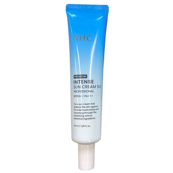 AHC Увлажняющий солнцезащитный крем Premium Intense Sun Cream SPF50+/PA ...