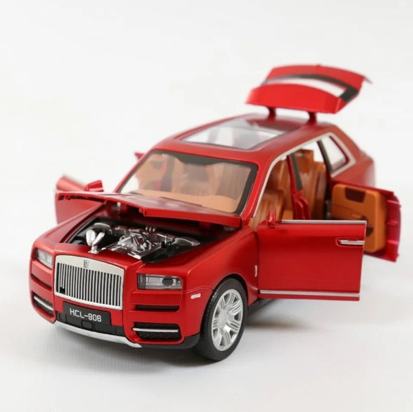 Металлическая машинка игрушка 1:24 Rolls-Royce Cullinan (Роллс-Ройс ...