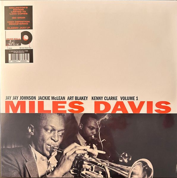 Пластинка виниловая Miles Davis "Volume 1" LP - купить с доставкой по ...