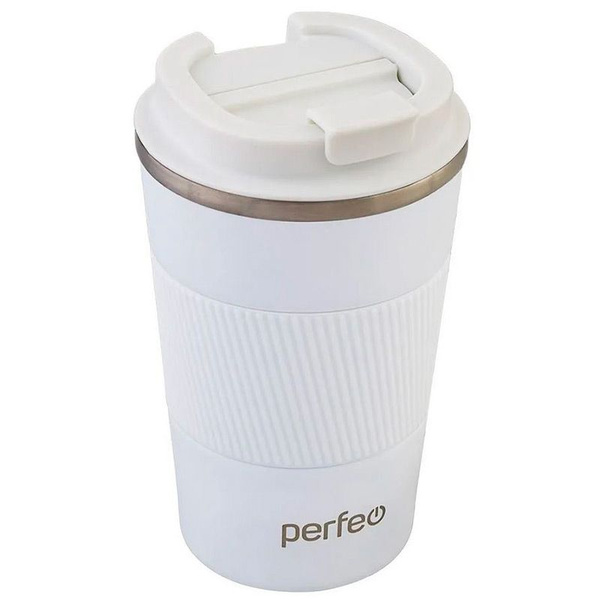 Термокружка Perfeo 350ml White PF_E1379 - купить с доставкой по выгодным ценам в интернет ...