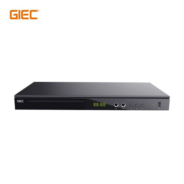 Домашний DVD плеер для телевизора GIEC GK-908D черное - купить с доставкой по выгодным ценам в ...