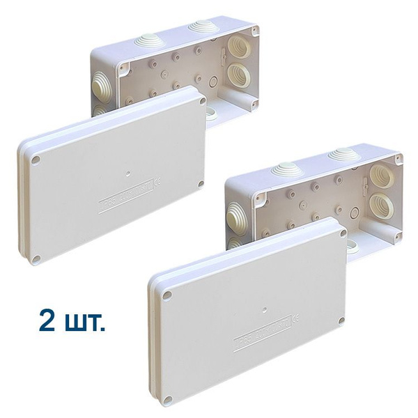 Коробка распределительная LWBT, 200х100х70 мм, 2 шт./упак., LWBT-102007 ...