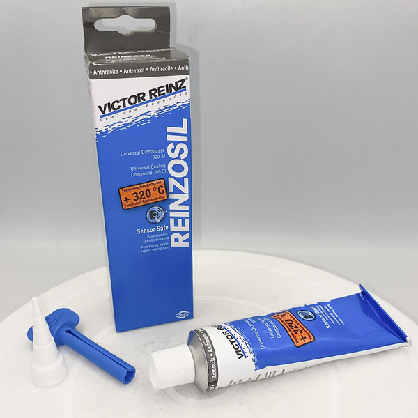 Герметик силиконовый новый 320С VICTOR REINZ 703141410 70мл . антрацит формирователь прокладок ...