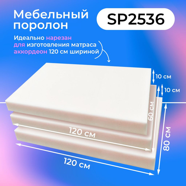 Поролон для дивана аккордеон 120. Мебельный поролон SP2536 - купить с ...