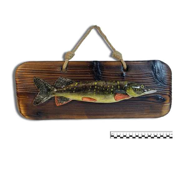 Украшение подвесное интерьерное Настенная статуэтка щуки исп 11 купить по доступным ценам в