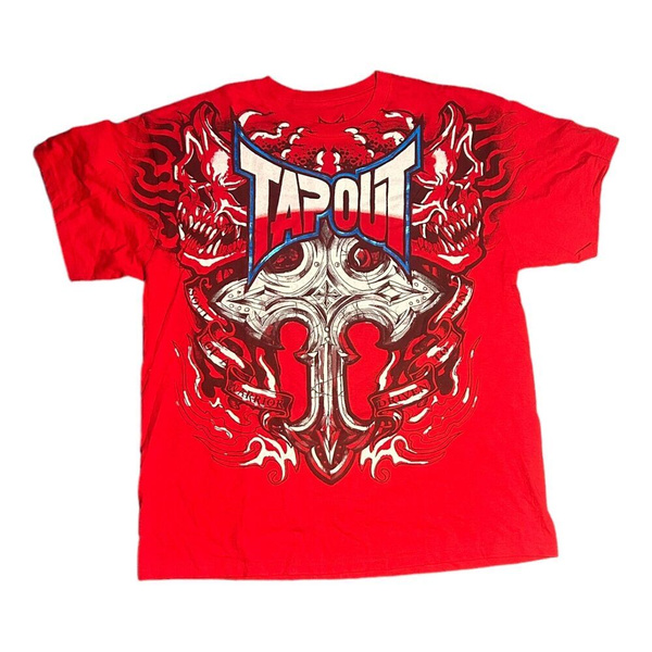 Футболка Tapout, размер 56, цвет черно-серый, 70% Cotton - купить по ...