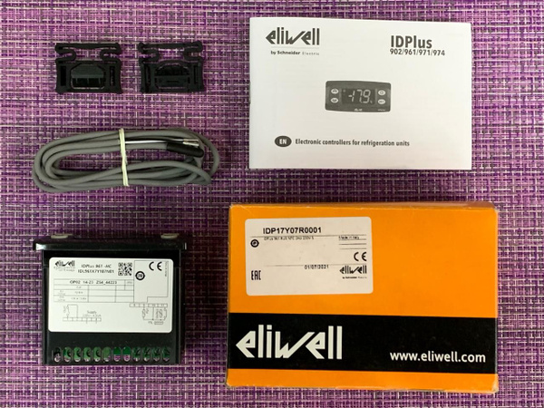 Контроллер Eliwell ID 961 (230В) plus с 1 датчиком - купить по выгодной ...