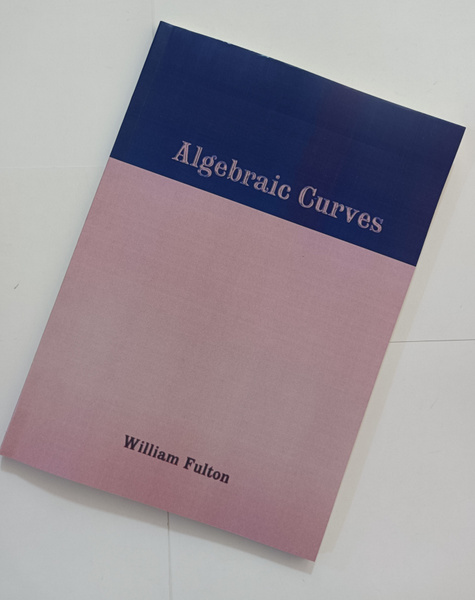 Algebraic Curves by William Fulton English books English Book купить на ...