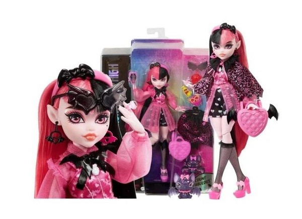 Кукла Monster High Draculaura HHK51 - купить с доставкой по выгодным ...