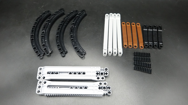 Детали Набор зубчатых реек Technic Gear Rack Kit (22 шт) - купить с ...