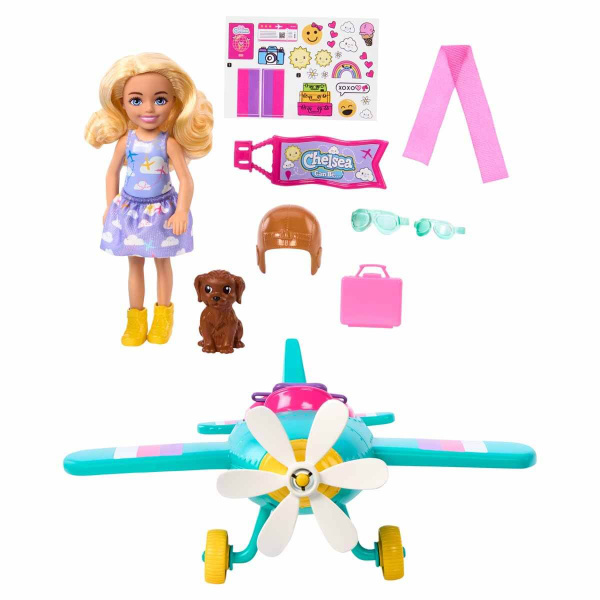 Barbie Chelsea Барби Челси учится рукоделию HTK38 купить на OZON по ...