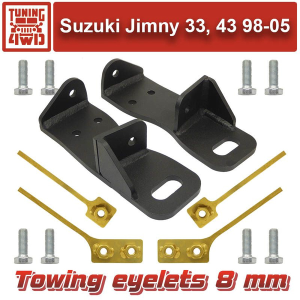 Буксировочные проушины передние Suzuki Jimny JB33, 43 1998-2005 купить ...
