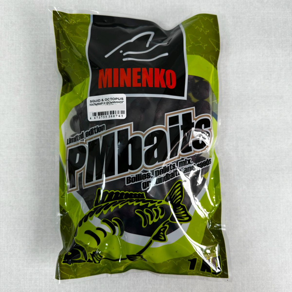 Бойлы варёные MINENKO Squid & Octopus 24мм, 1 кг - купить с доставкой по выгодным ценам в ...
