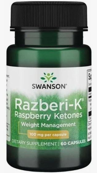 Swanson Razberi-K Raspberry Ketones 100 мг 60 капсул - купить с доставкой по выгодным ценам в ...