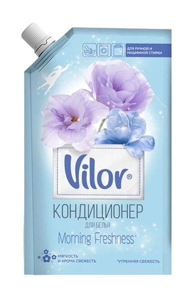 Кондиционер для белья Vilor Утренняя свежесть в мягкой упаковке ...