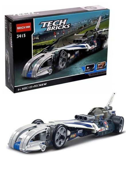 Конструктор Tech Brick 3415 , 125 деталей купить на OZON по низкой цене (1749087430)