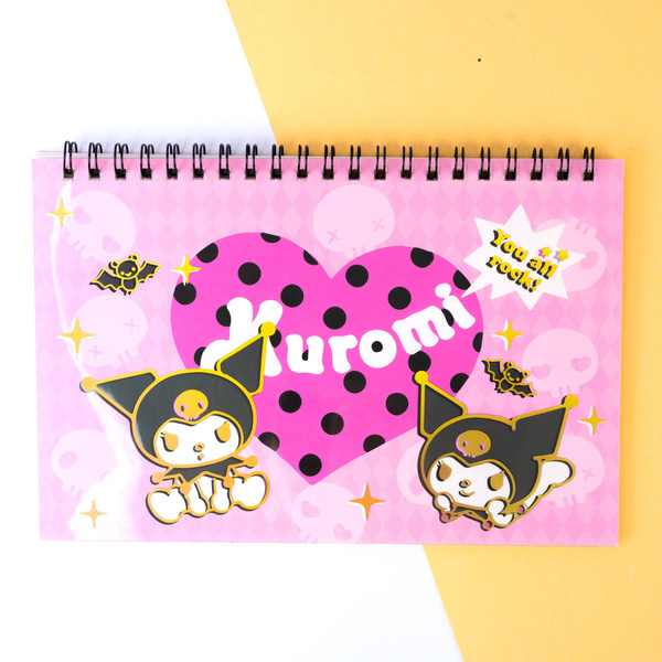 SL03-003 Набор наклеек Kuromi Куроми (20 стр.) сердечко - купить с доставкой по выгодным ценам в ...