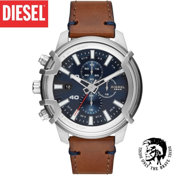Diesel Часы наручные Кварцевые DZ4518,48mm купить на OZON по низкой ...