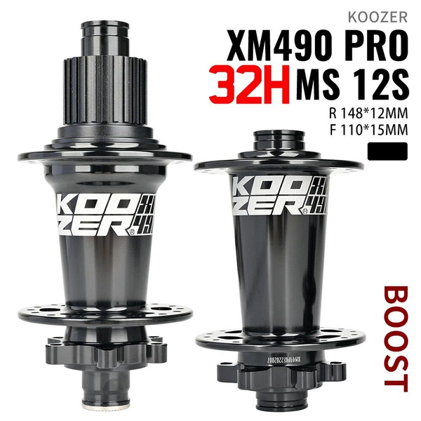 KOOZER XM490 PRO BOOST Ступица для горного велосипеда Стальной вал 28/ ...