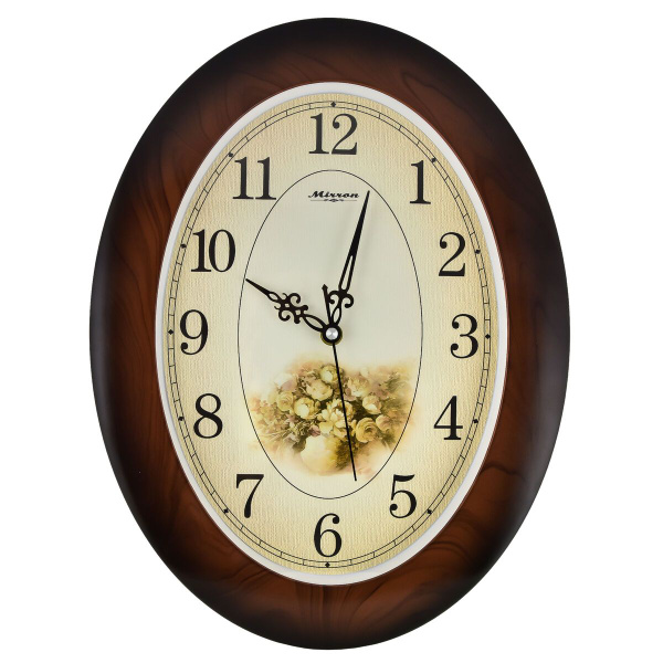 Настенные часы Mirron P2595a ДКБ купить по низкой цене в интернет магазине Ozon 563529807