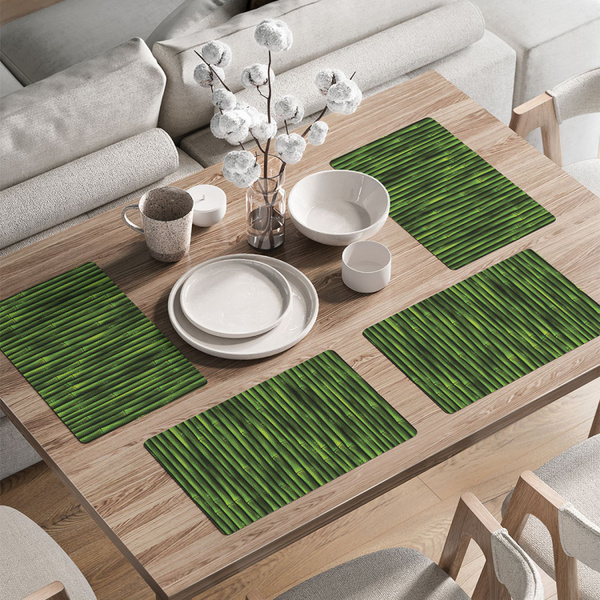 Сервировочные салфетки на стол "Бамбуковые стебли", 30x46 см, JoyArty купить на OZON по низкой ...