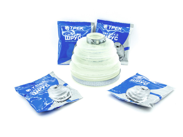 Пыльник ШРУСа наружного с хомутами и смазкой (D76,5; d20,5; H87) ТРЕК ...