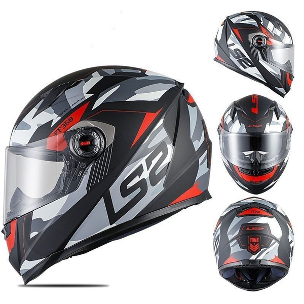 LS2 HELMETS Мотошлем, цвет: разноцветный, размер: XL купить на OZON по ...