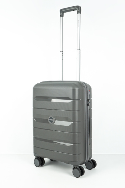 Чемодан Chemodan 360 маленький (ручная кладь) из полипропилена на 4-х колесах с TSA замком (Dot ...