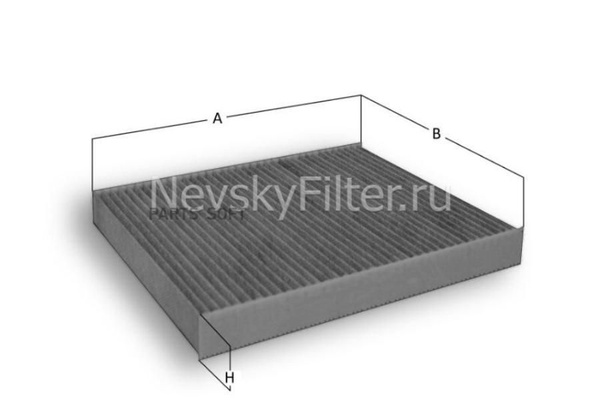 Фильтр салонный NEVSKY FILTER NF6006C - купить по выгодным ценам в ...