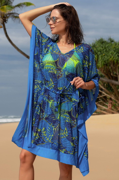 Туника Mia-Amore Mia-Amore 7340 синий, 52/54, Женский, На любой сезон, размер 52, 54, материал ...